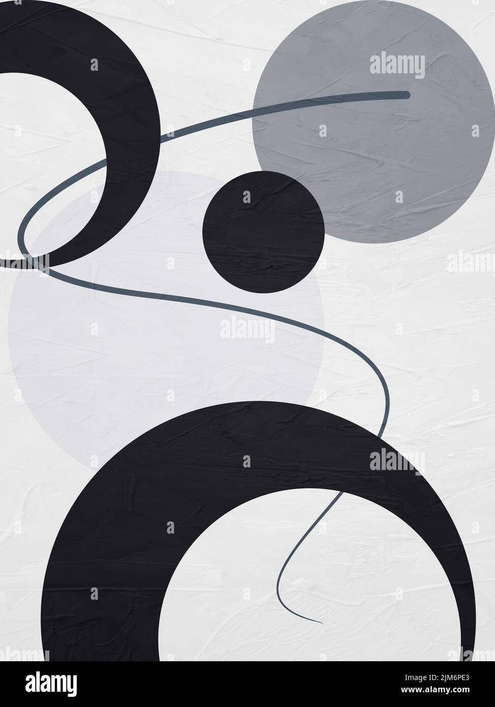 Abstract art of geometric shapes with colorful texture, modern art and ...