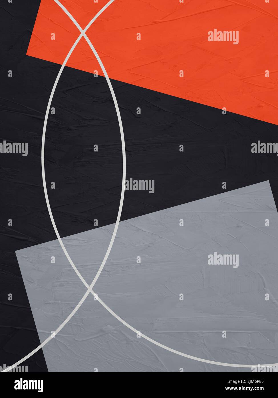 Abstract art of geometric shapes with colorful texture, modern art and ...