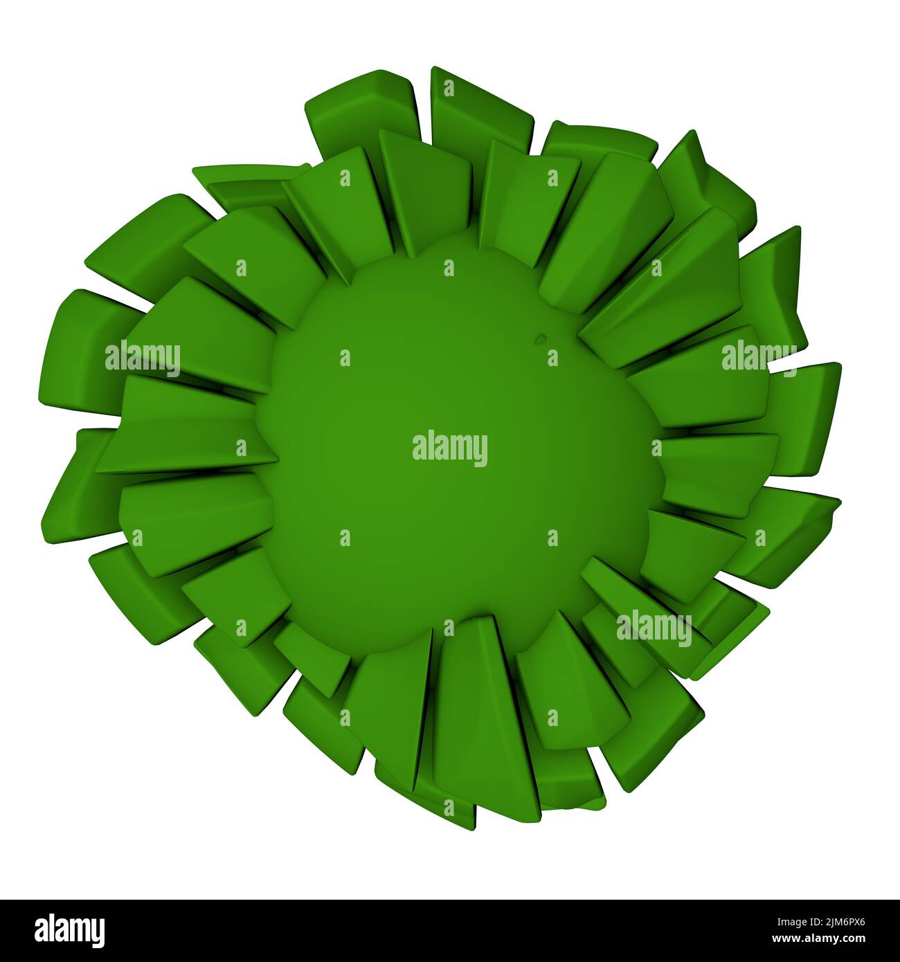 3d rendering. Color spherical object. Ball or toys Stock Photo - Alamy