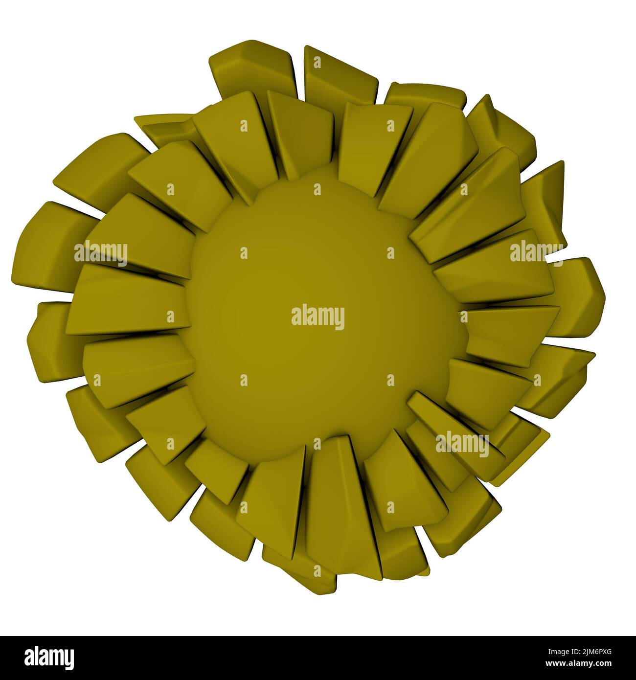 3d rendering. Color spherical object. Ball or toy Stock Photo - Alamy