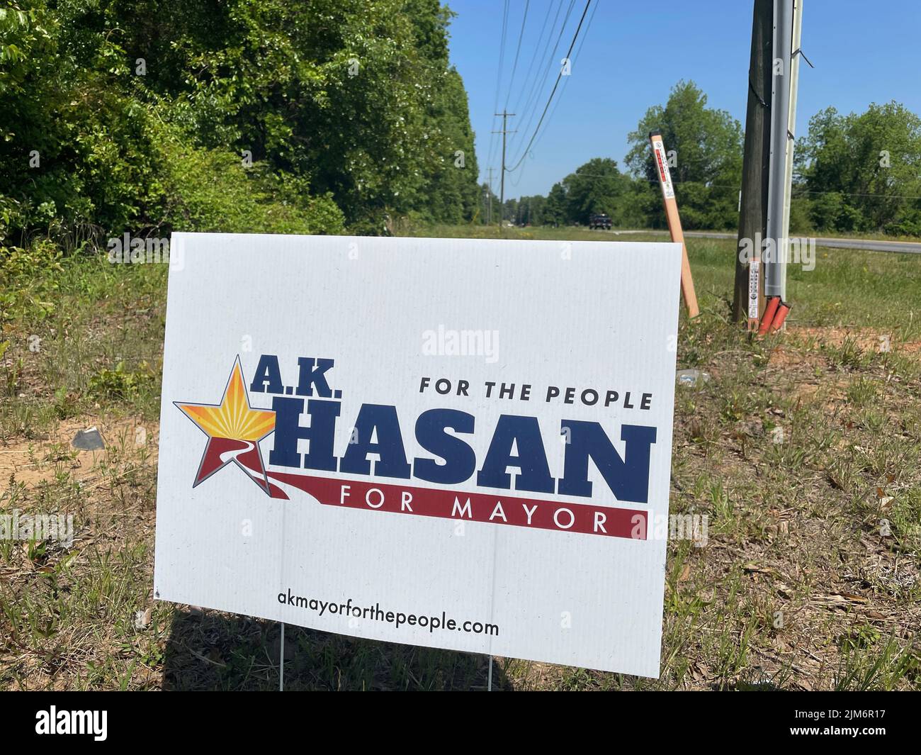 Campaign signage hi-res stock photography and images - Alamy