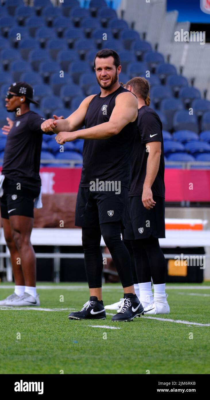 Derek carr 2022 hi-res stock photography and images - Alamy