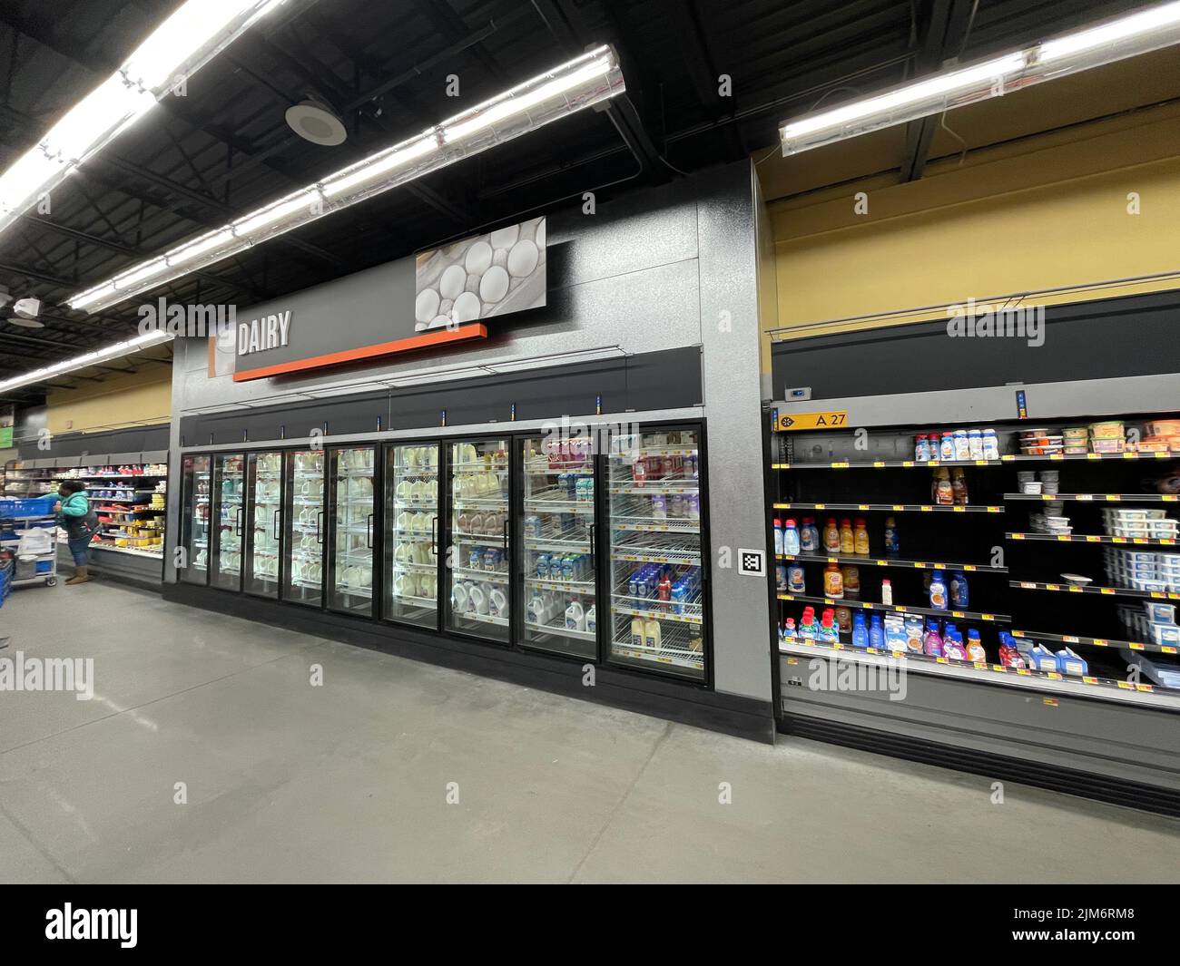 Walmart milk hi-res stock photography and images - Alamy