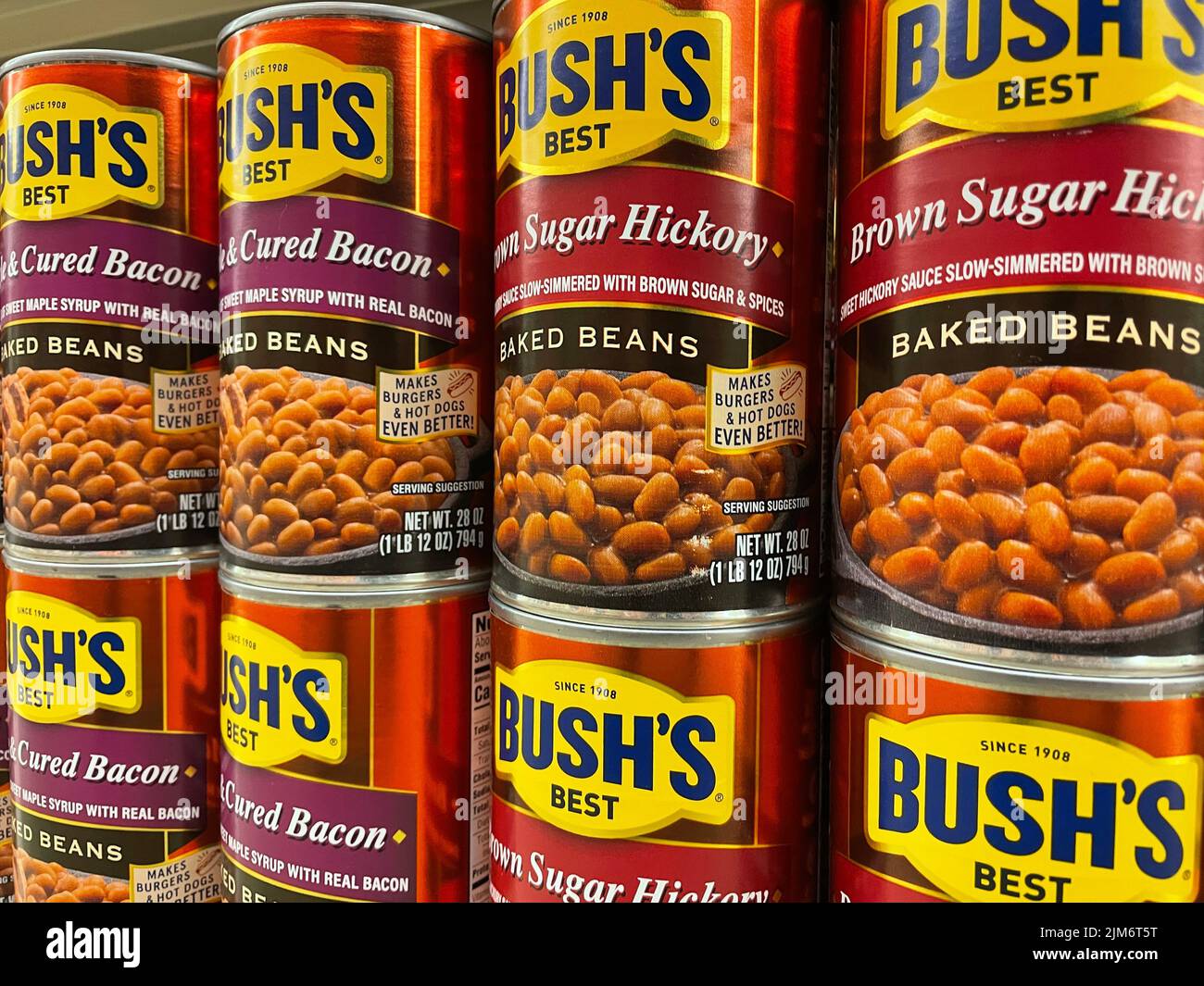 Grocery store aisle food usa hi-res stock photography and images - Alamy