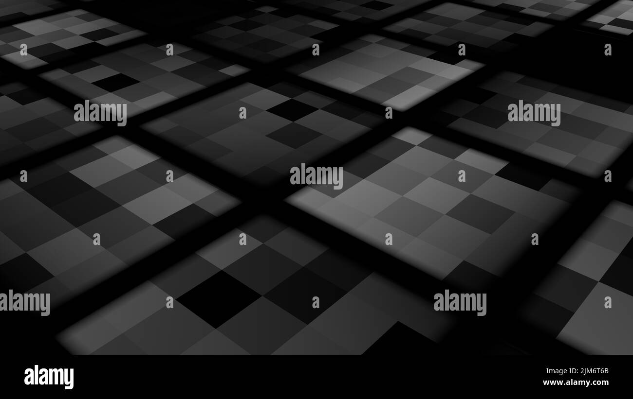 Low poly texture. Gray-black background of planes or squares. Minecraft ...