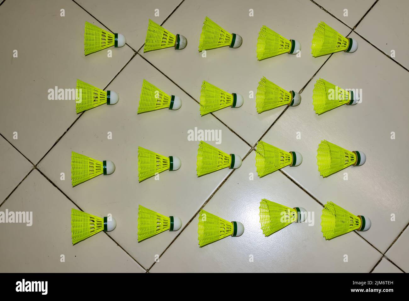 Plastic Badminton Ball,Yellow Ball,On Black Background,Texture Stock ...