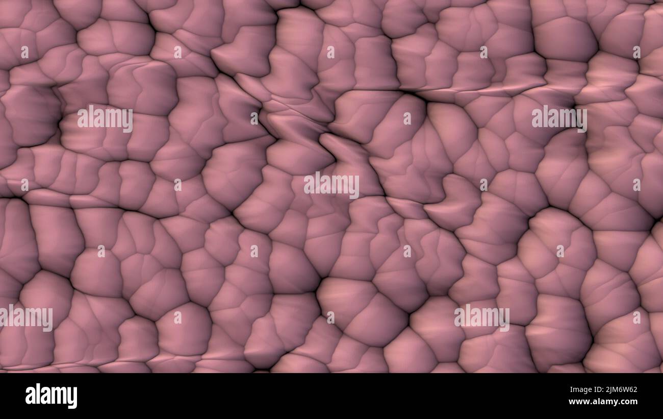 Background or screensaver. Bio bubbles. Rendering an image Stock Photo ...