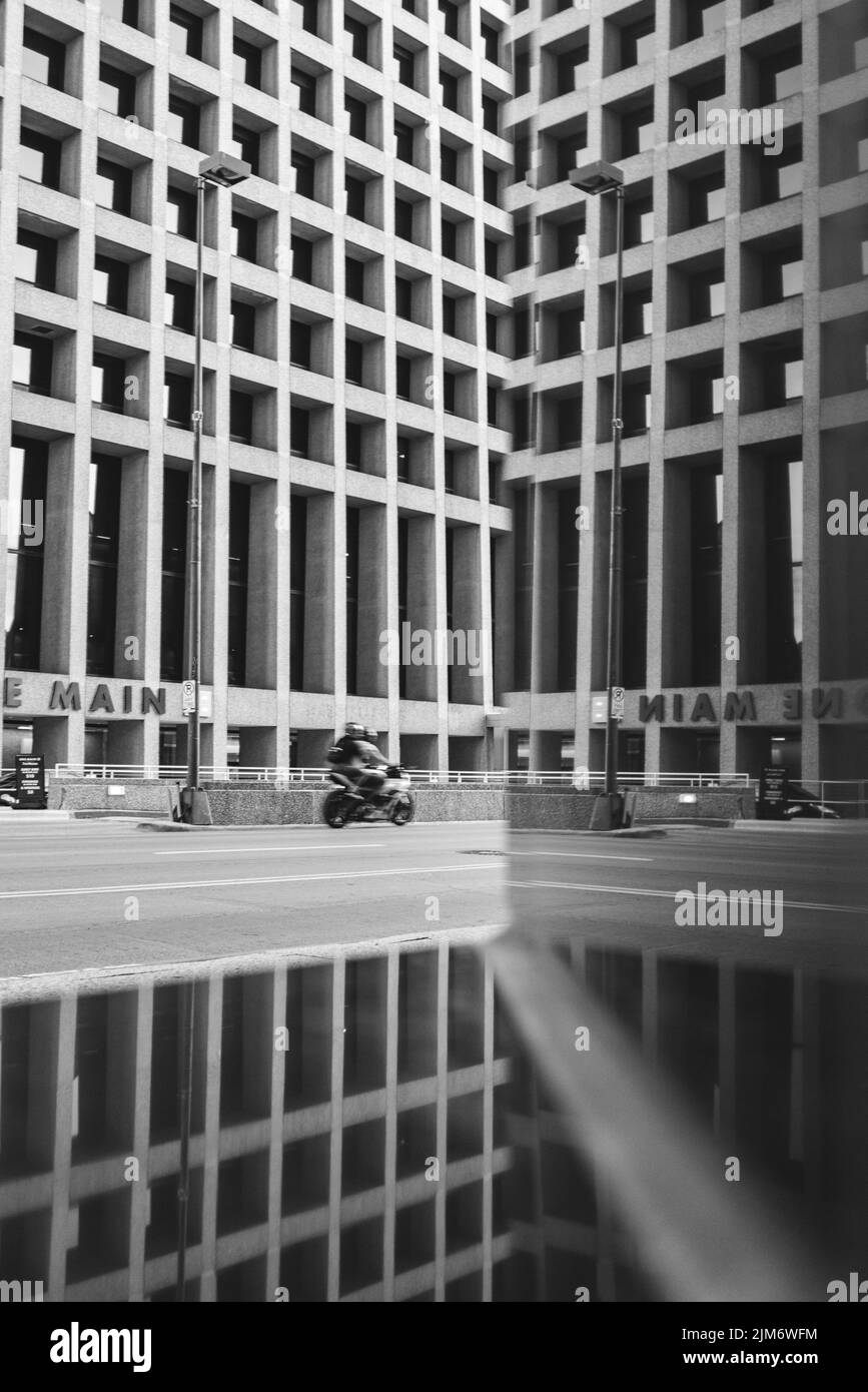 Downtown dallas skyline Black and White Stock Photos & Images - Alamy