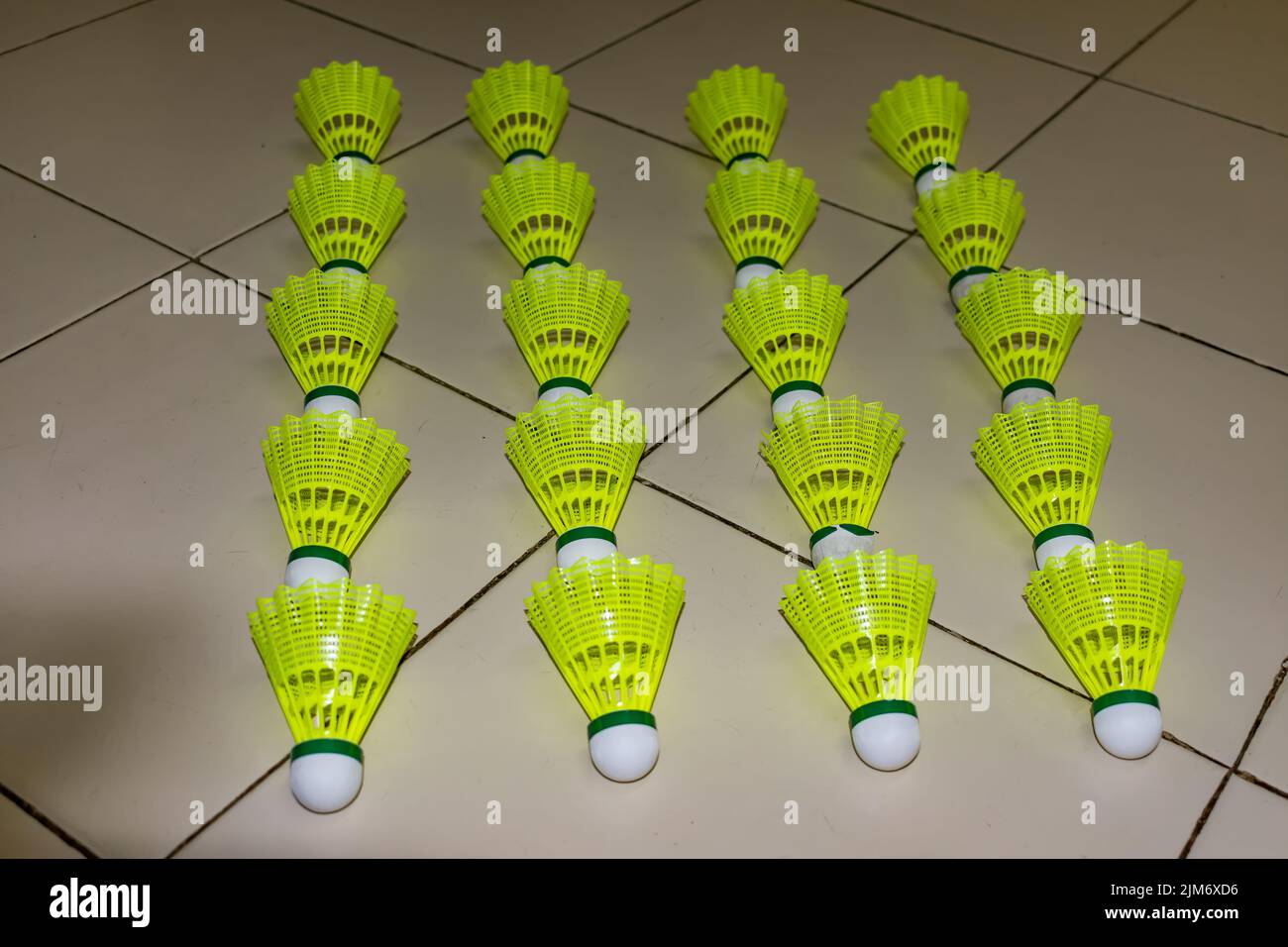 Plastic Badminton Ball,Yellow Ball,On Black Background,Texture Stock ...
