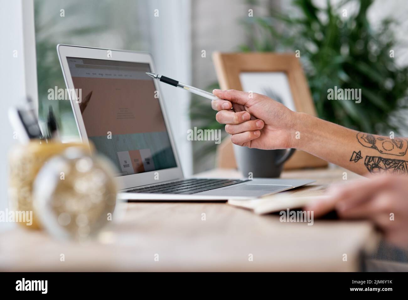 Keeping productivity levels on point. an unrecognisable man using a ...