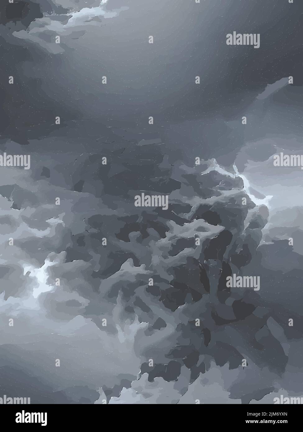 Sky with clouds aerial view Stock Vector Images - Alamy