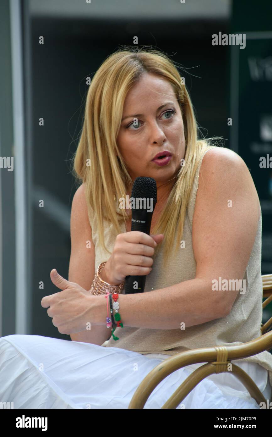 Giorgia meloni portrait hi-res stock photography and images - Alamy