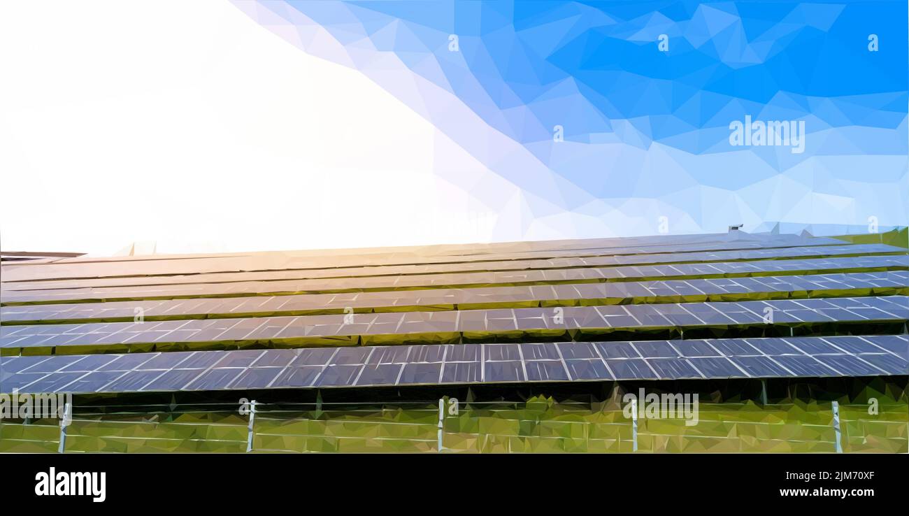 Photovoltaic generator Stock Vector Images - Alamy