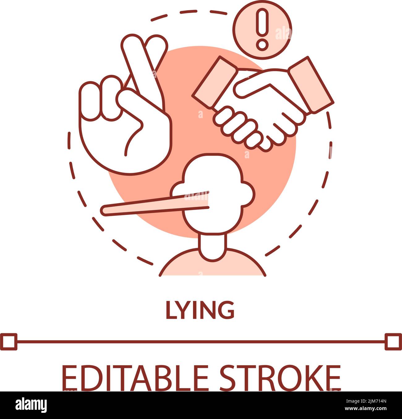 Lying terracotta concept icon Stock Vector Image & Art - Alamy Lying terracotta concept icon Stock Vector Image & Art - Alamy