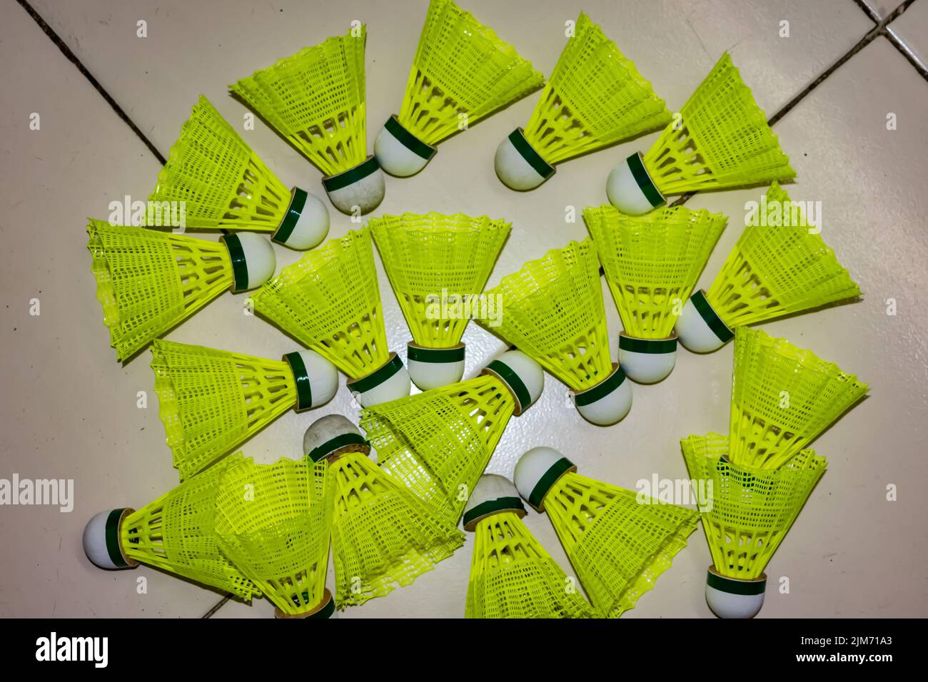 Plastic Badminton Ball,Yellow Ball,On Black Background,Texture Stock ...