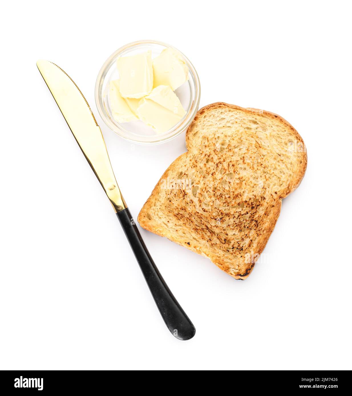 Toast butter knife Cut Out Stock Images & Pictures - Alamy