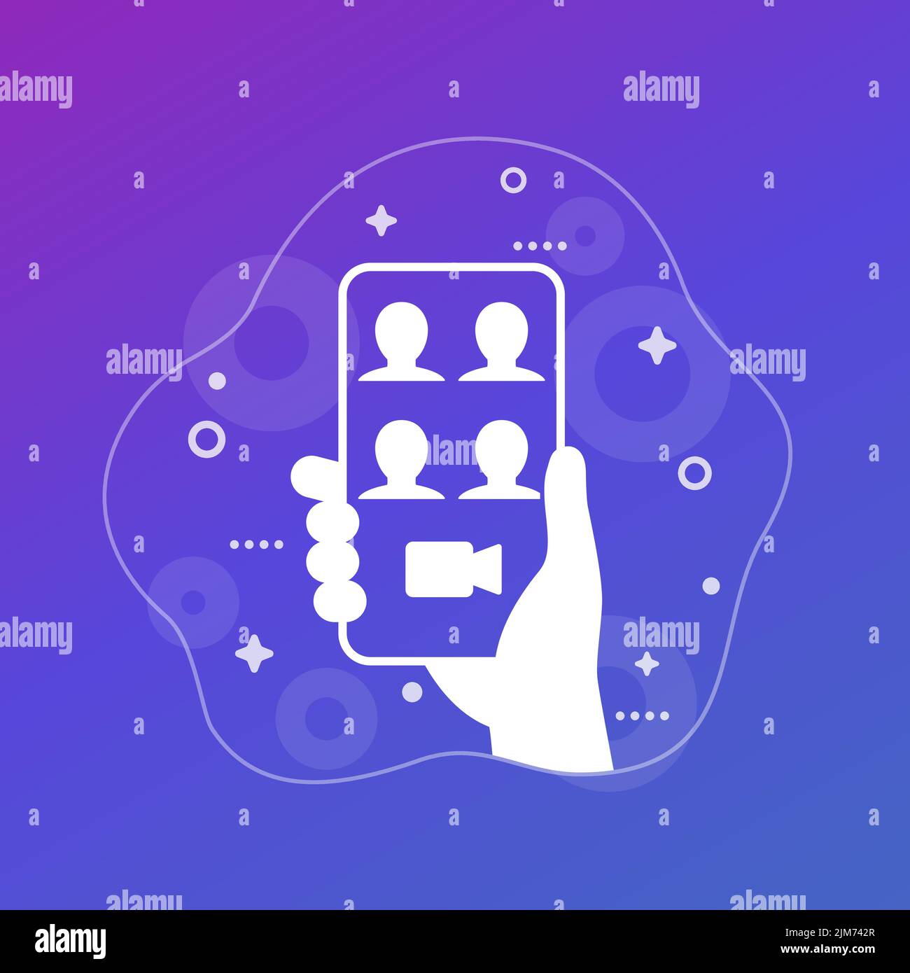 Multiple camera phone Stock Vector Images - Alamy
