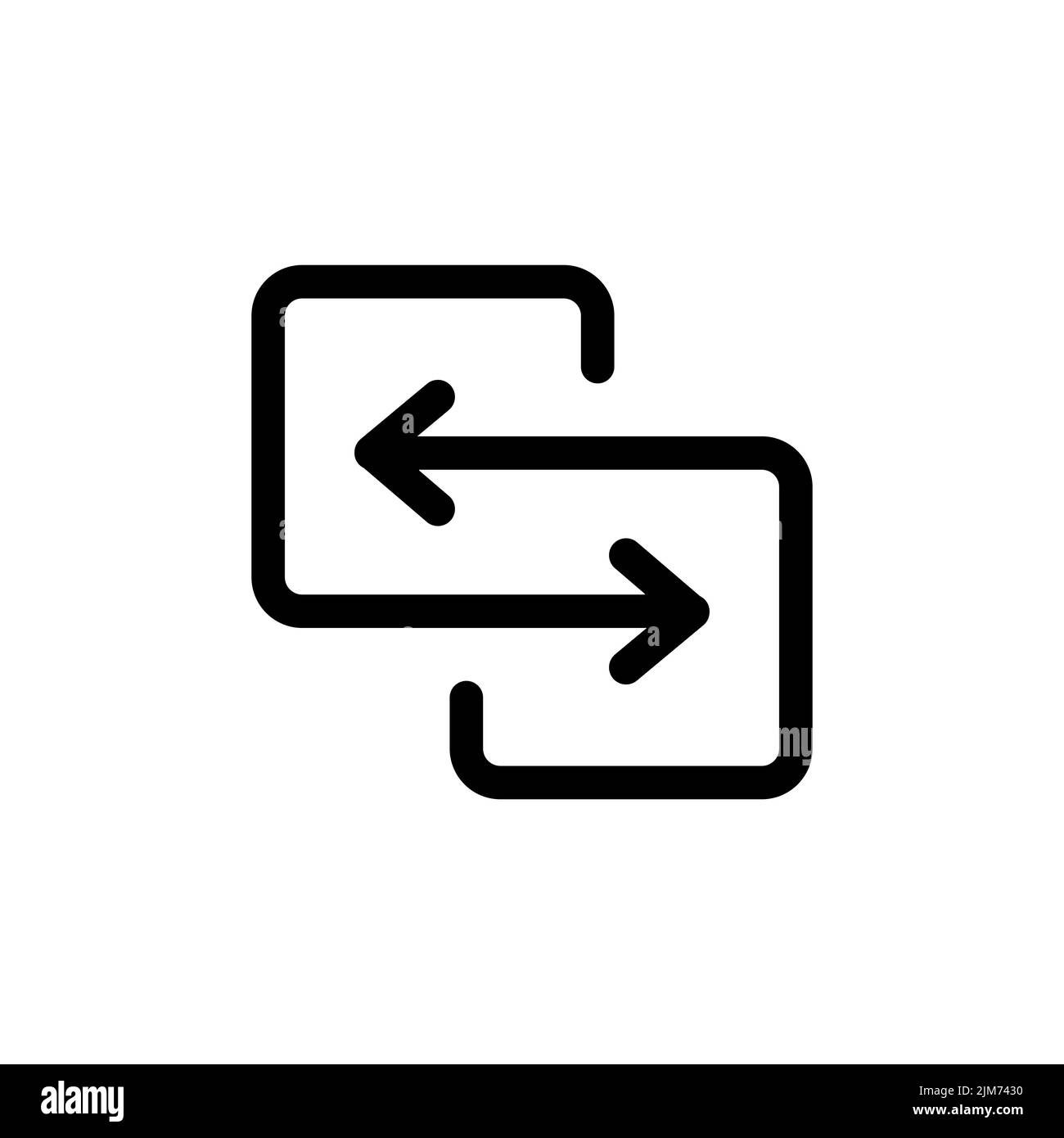 Data migration icon vector vectors hi-res stock photography and images ...