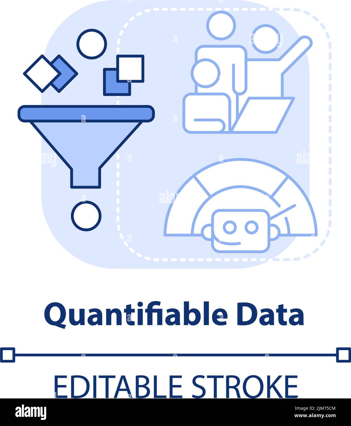Quantifiable data light blue concept icon Stock Vector Image & Art - Alamy Quantifiable data light blue concept icon Stock Vector Image & Art - Alamy