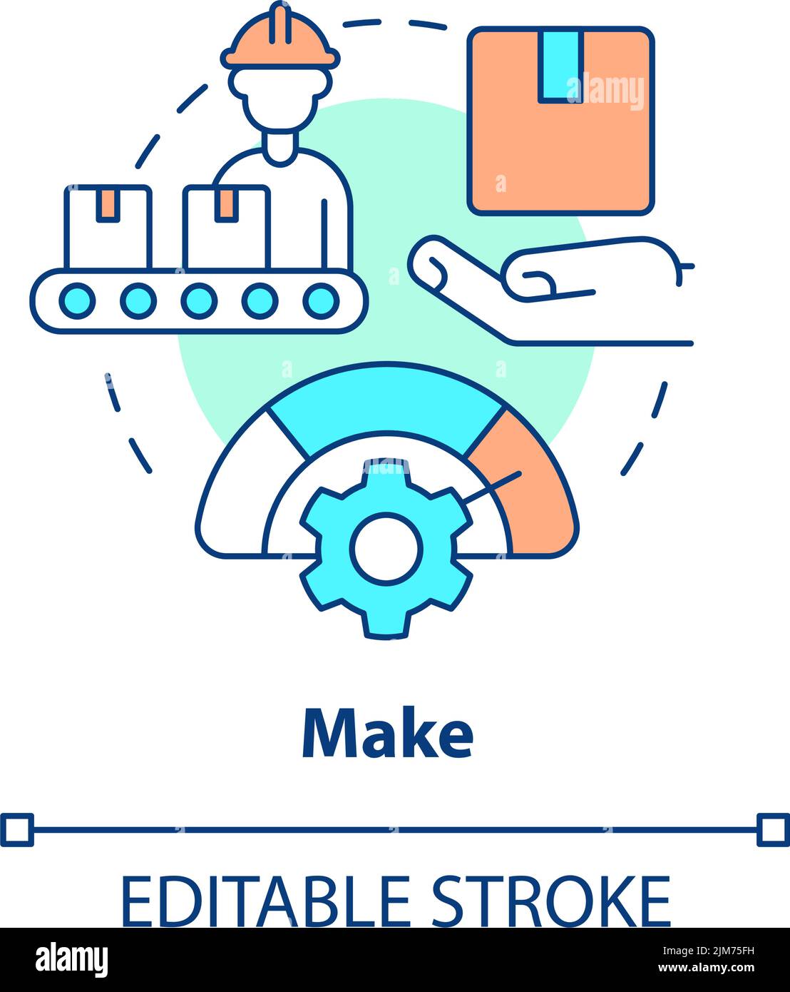 Make concept icon Stock Vector Image & Art - Alamy Make concept icon Stock Vector Image & Art - Alamy