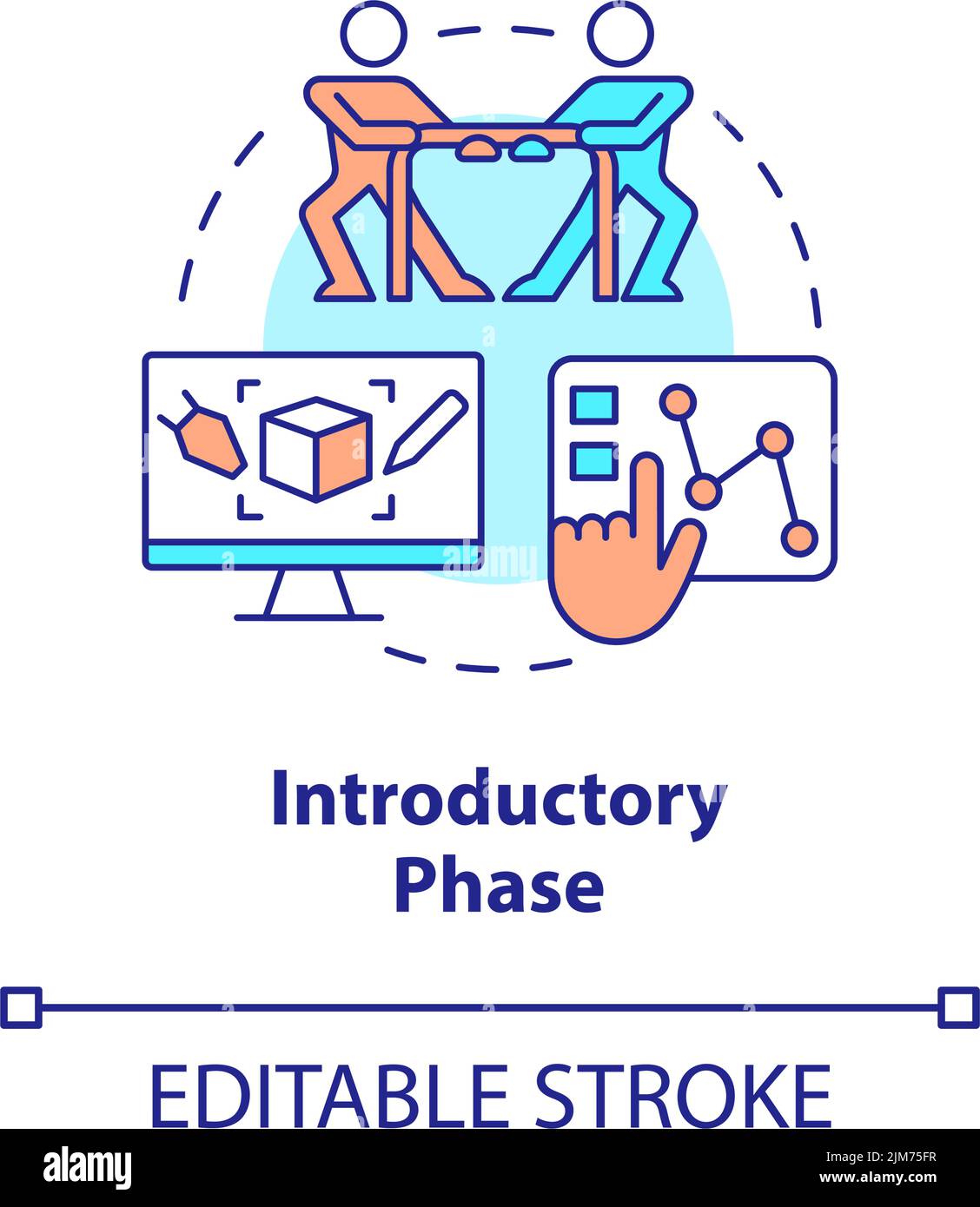 Introductory phase concept icon Stock Vector Image & Art - Alamy