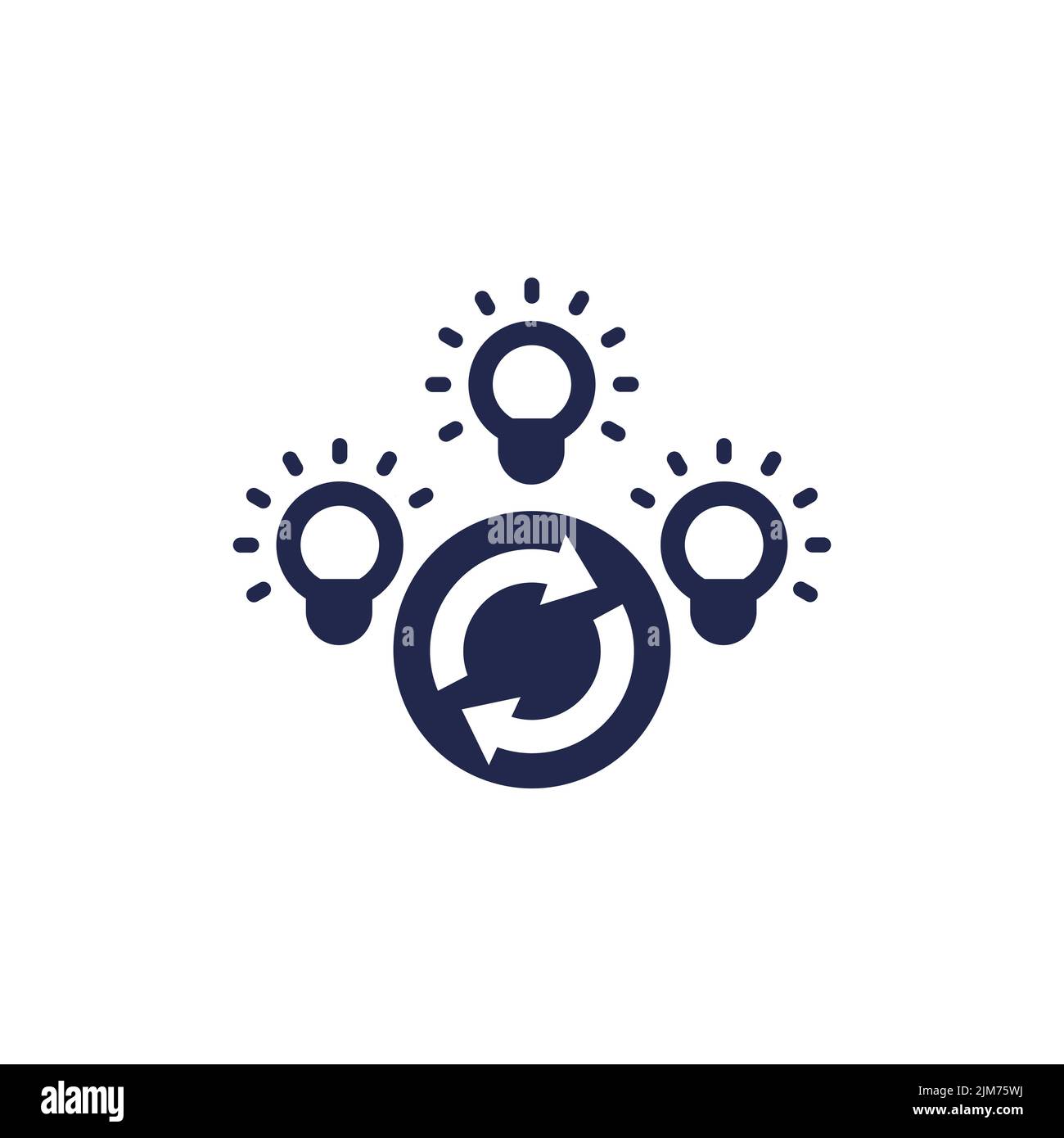 Ideas generation Stock Vector Images - Alamy