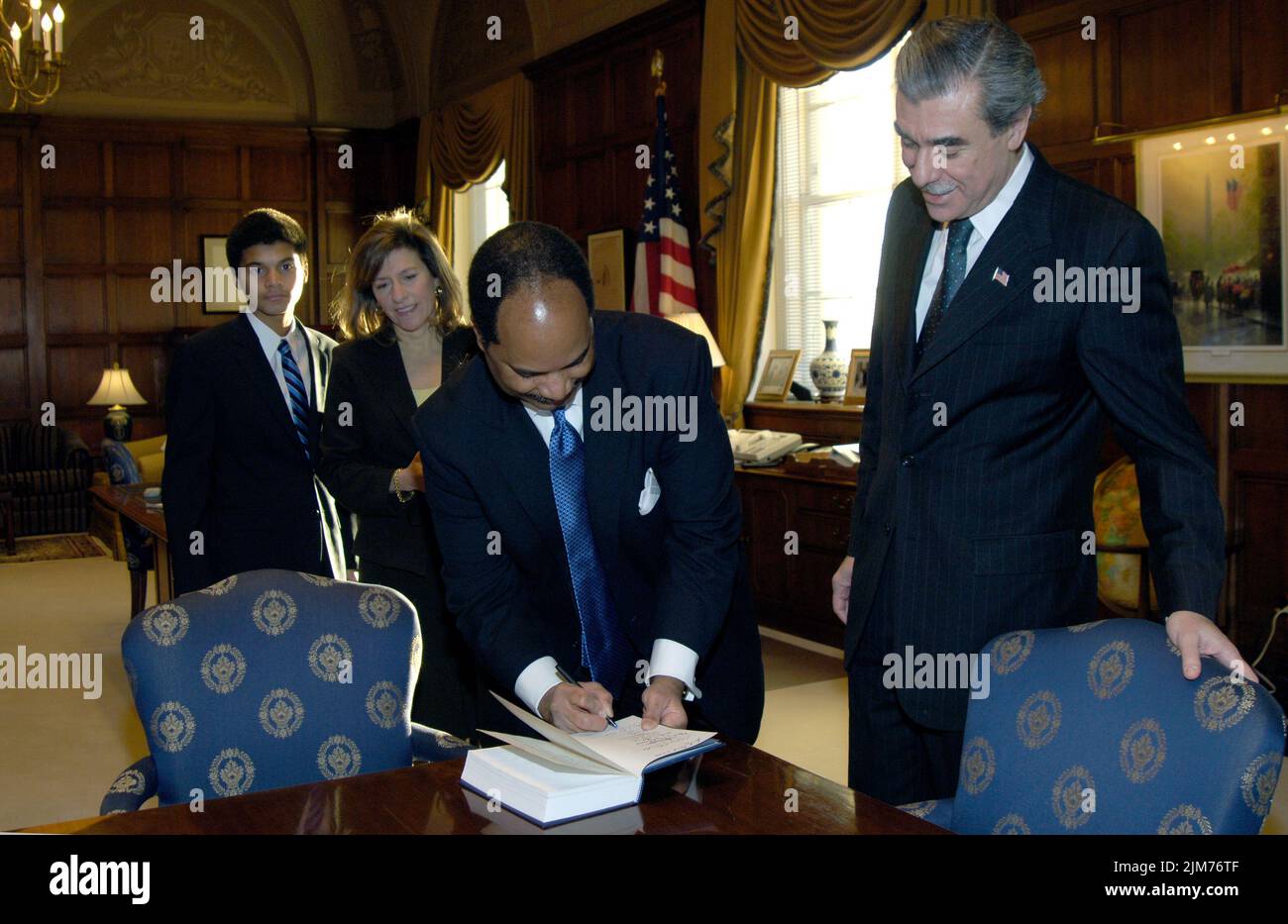 Office of the Secretary (Carlos Gutierrez) - Swearing-In Darryl Jackson ...