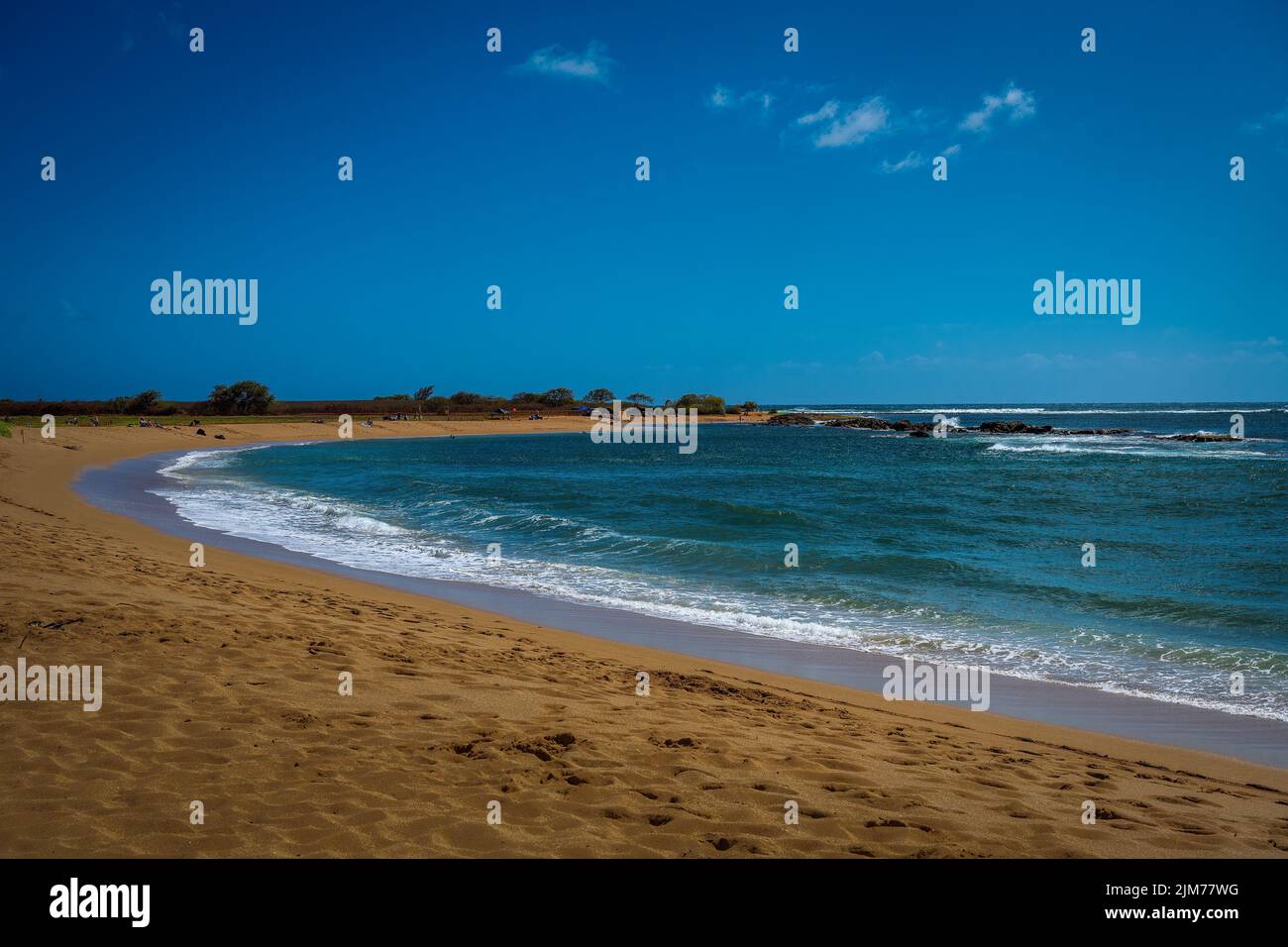 THE SANDY BEACH AT THE SALT POND BEACH AREA WITH NICE BLUE WATER AND ...