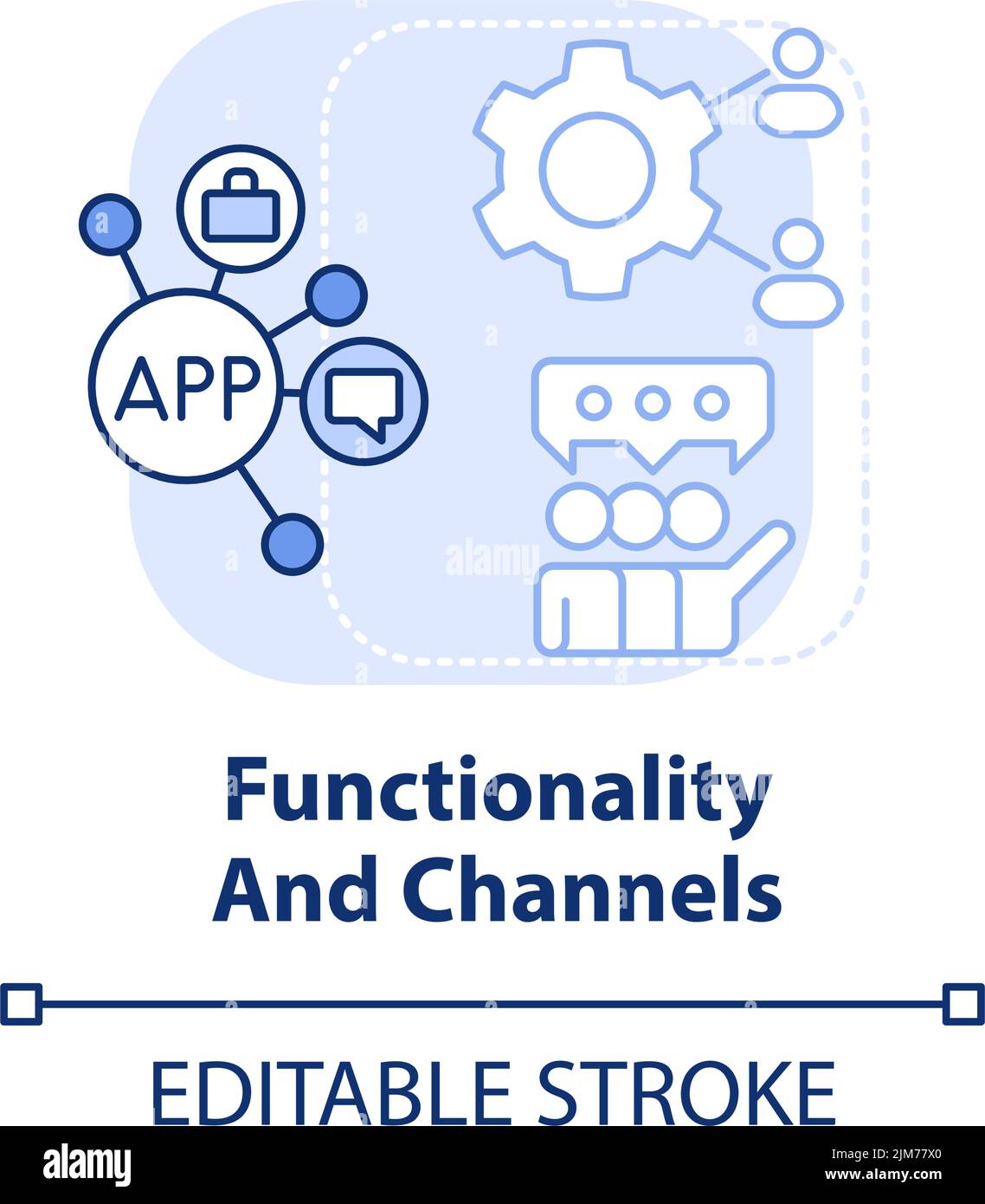 Channel feature Cut Out Stock Images & Pictures - Alamy