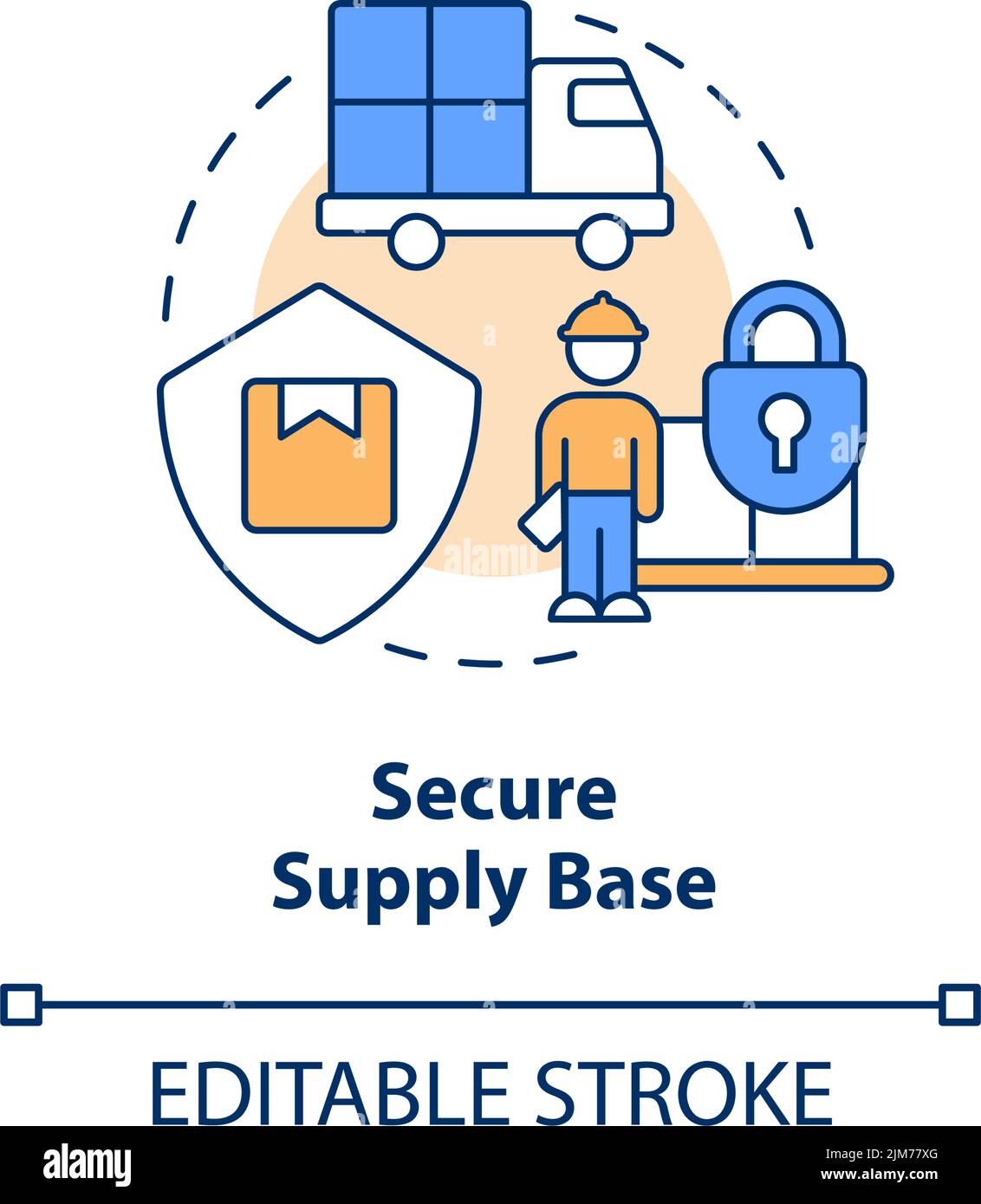 Secure base Cut Out Stock Images & Pictures - Alamy