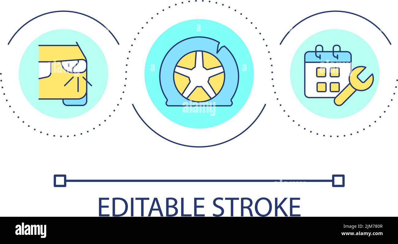Vehicle troubleshooting service loop concept icon Stock Vector Image ... Vehicle troubleshooting service loop concept icon Stock Vector Image ...