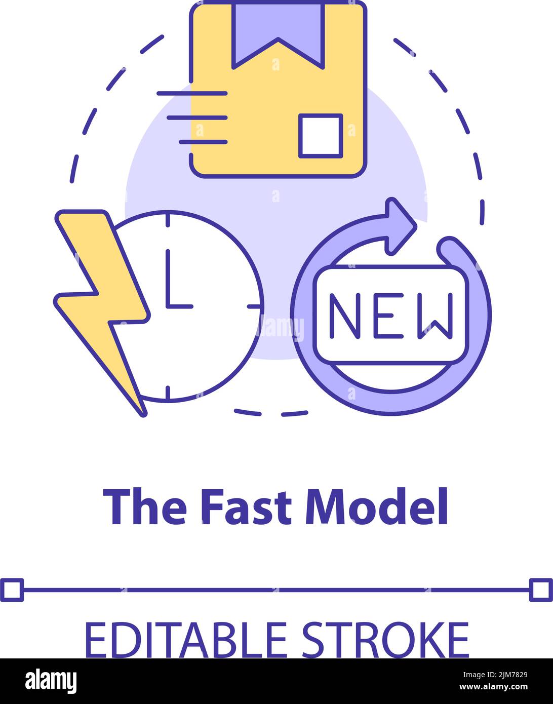 Modern management model Cut Out Stock Images & Pictures - Alamy