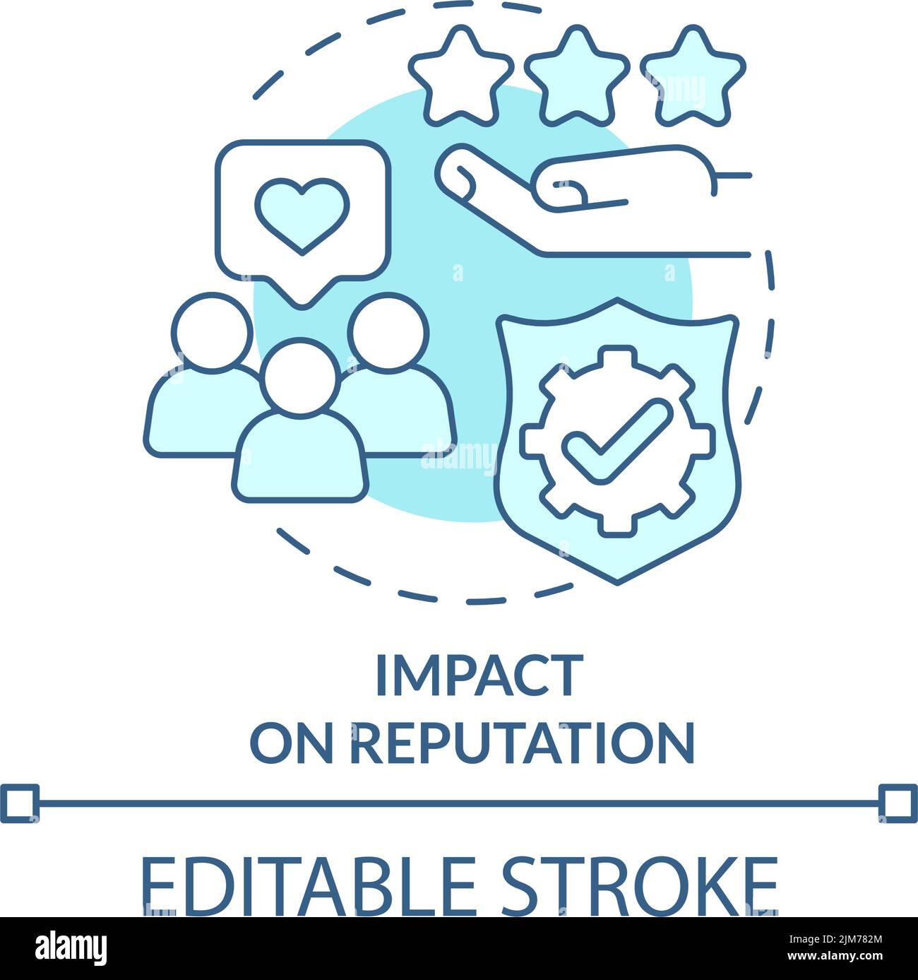 Organisation reputation Stock Vector Images - Alamy