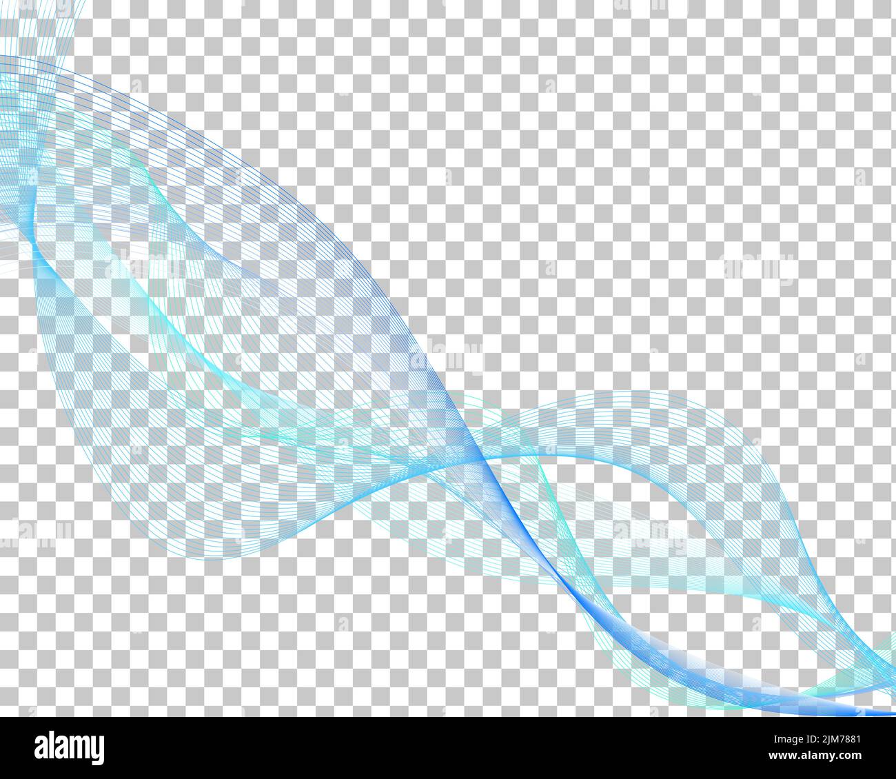 Water Lines Concept Design With Text Space. Elegant Cute Design Without ...