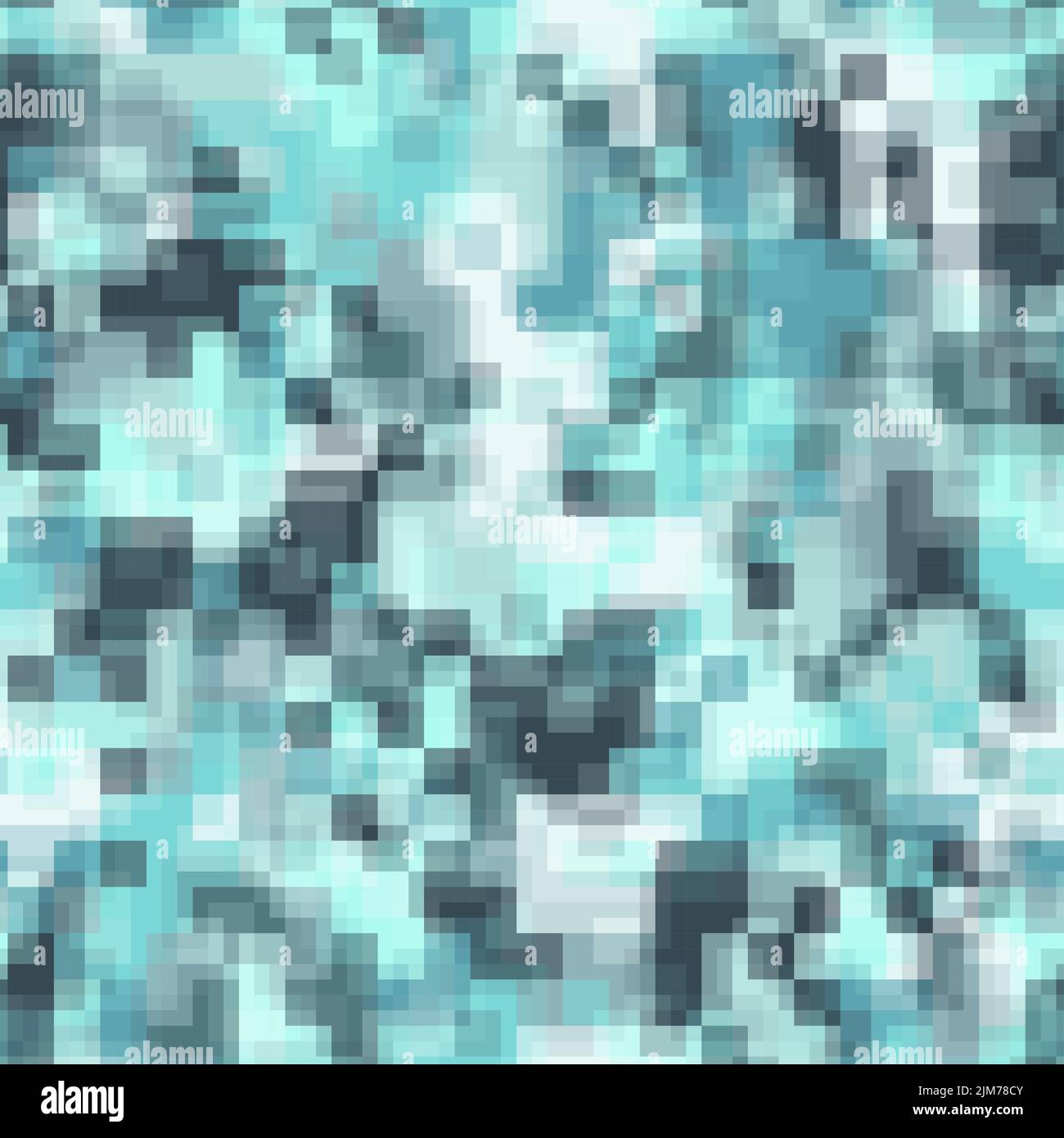 Digital camouflage seamless pattern. Abstract military geometric modern ...