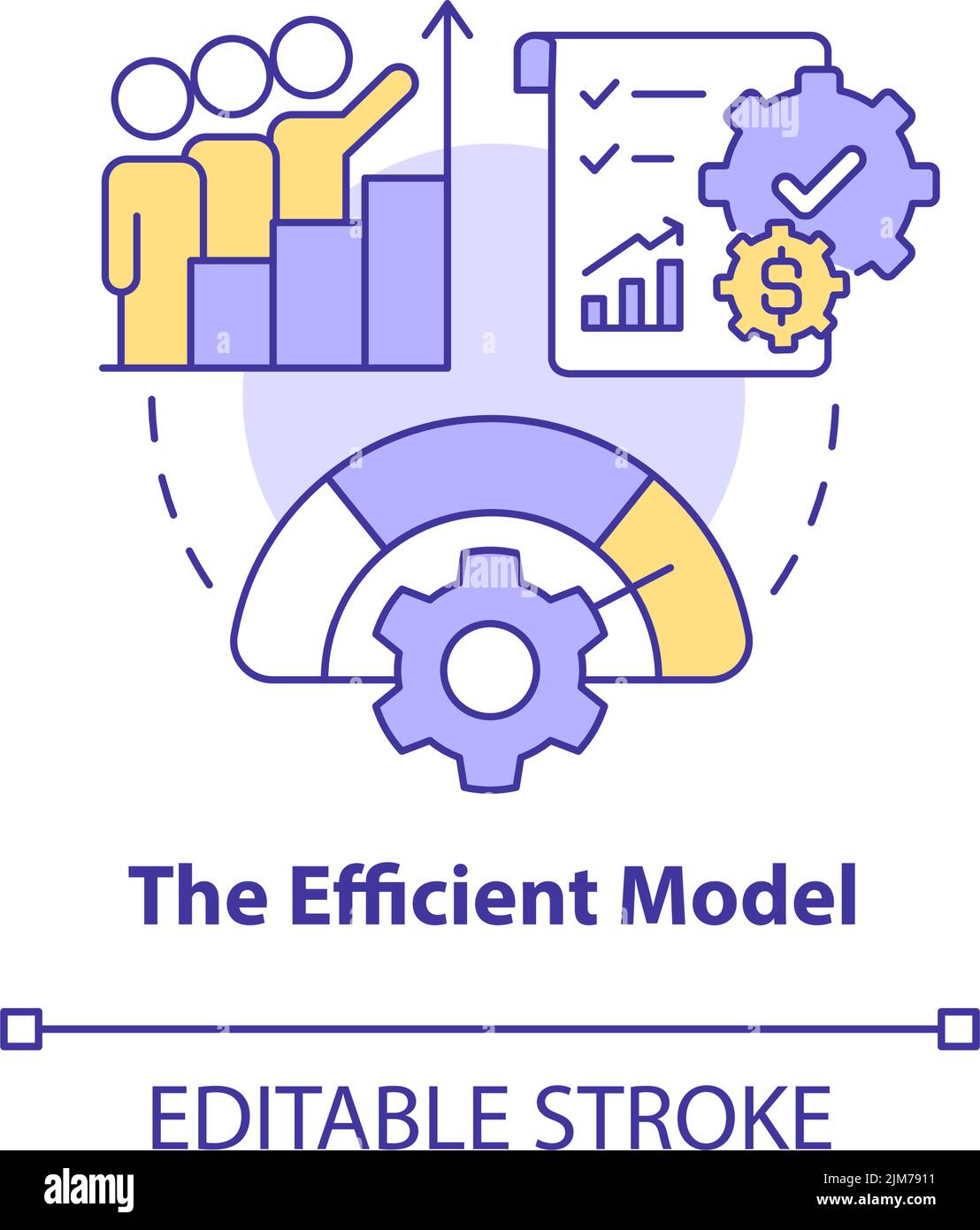 Efficient supply chain Stock Vector Images - Alamy
