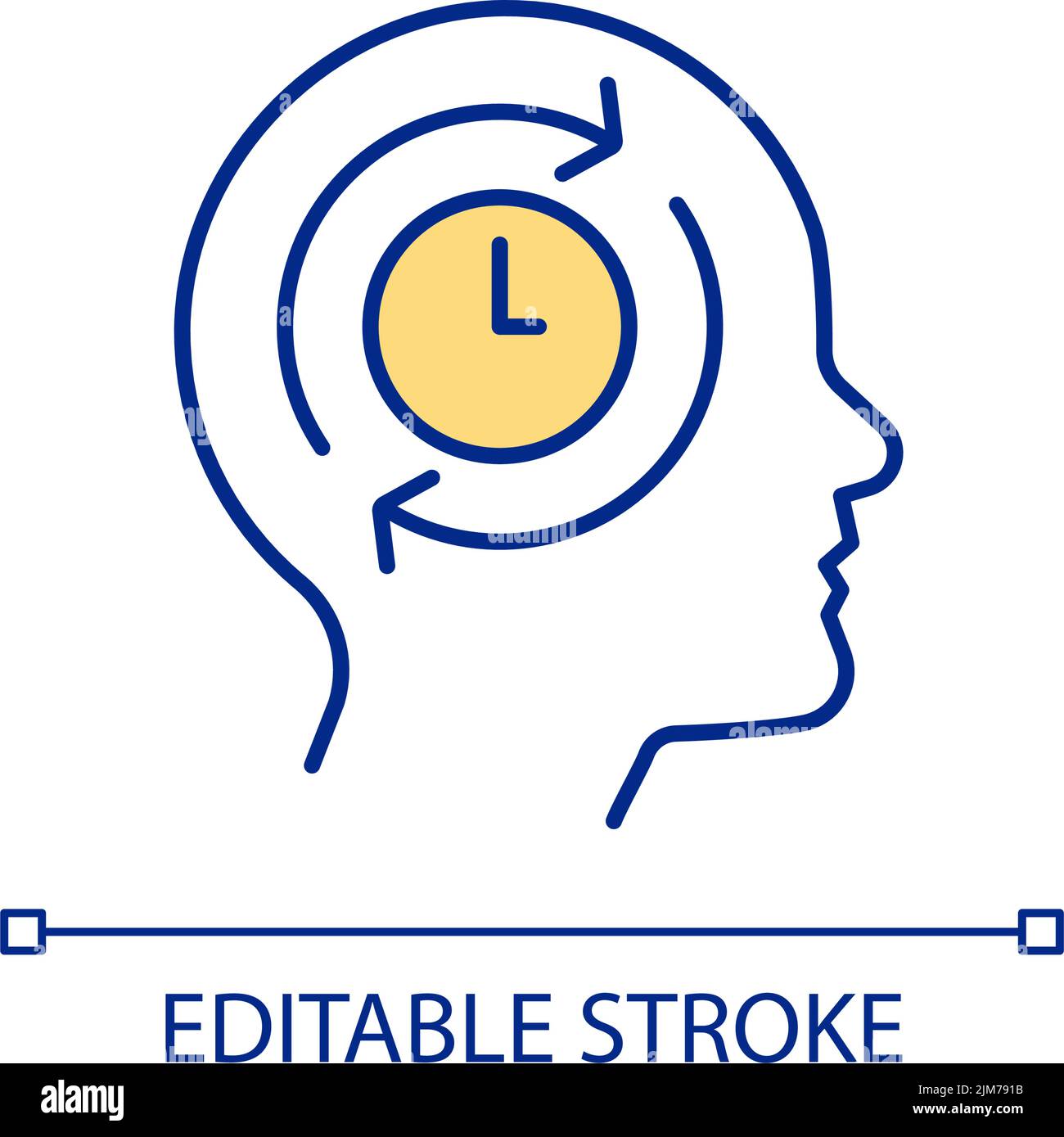 Time for knowledge adoption RGB color icon Stock Vector Image & Art - Alamy