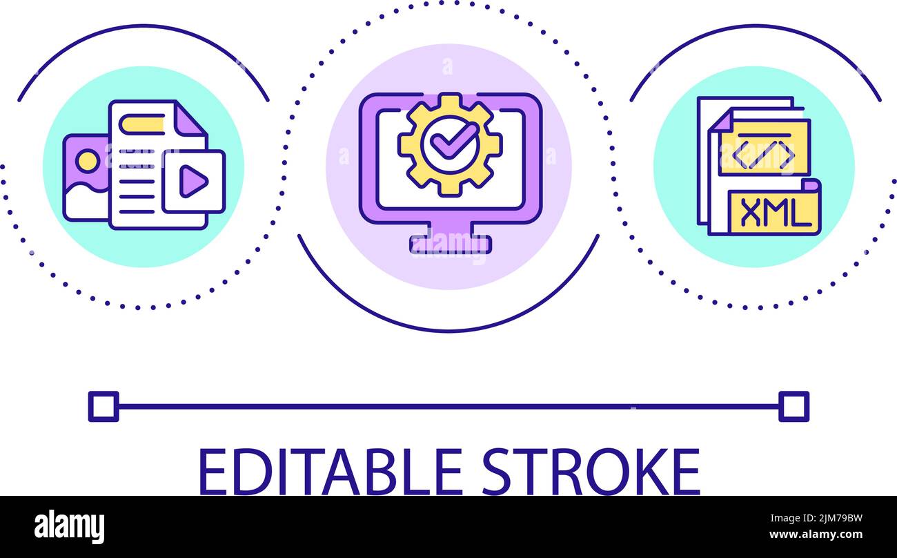 Machine learning loop concept icon Stock Vector Image & Art - Alamy Machine learning loop concept icon Stock Vector Image & Art - Alamy