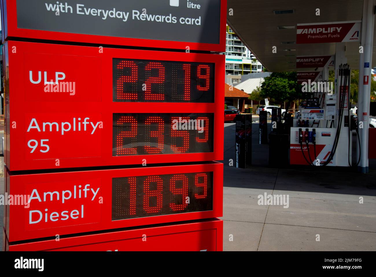 Petrol pump display australia hi-res stock photography and images - Alamy