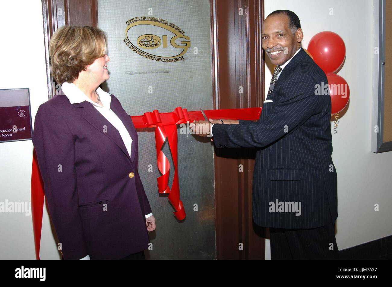 Office of Inspector General - Ribbon Cutting Stock Photo - Alamy