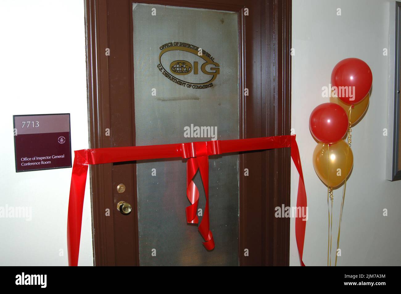 Office of Inspector General - Ribbon Cutting Stock Photo - Alamy