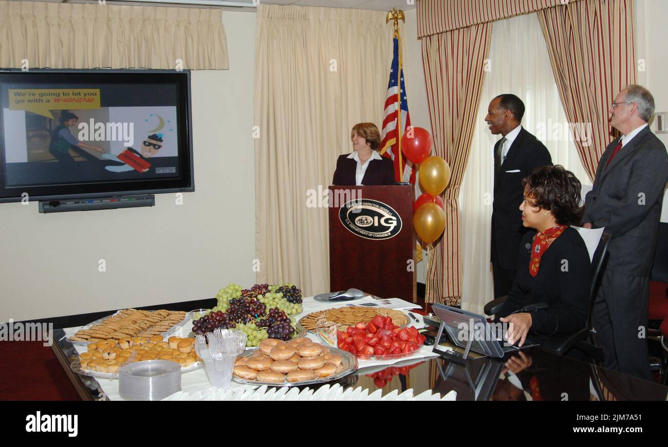 Office of Inspector General - Ribbon Cutting Stock Photo - Alamy