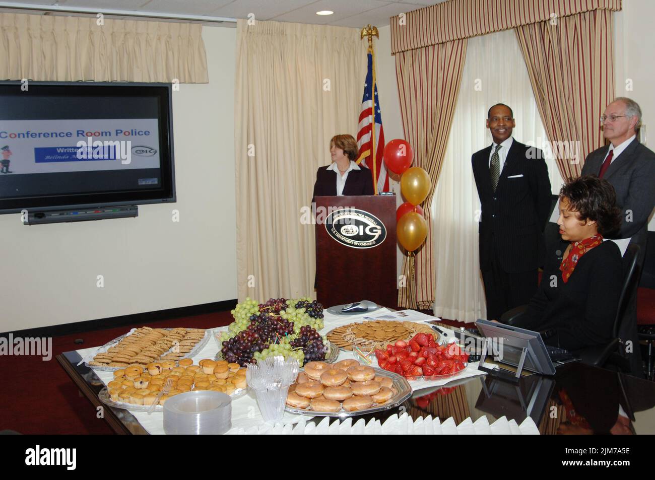Office of Inspector General - Ribbon Cutting Stock Photo - Alamy