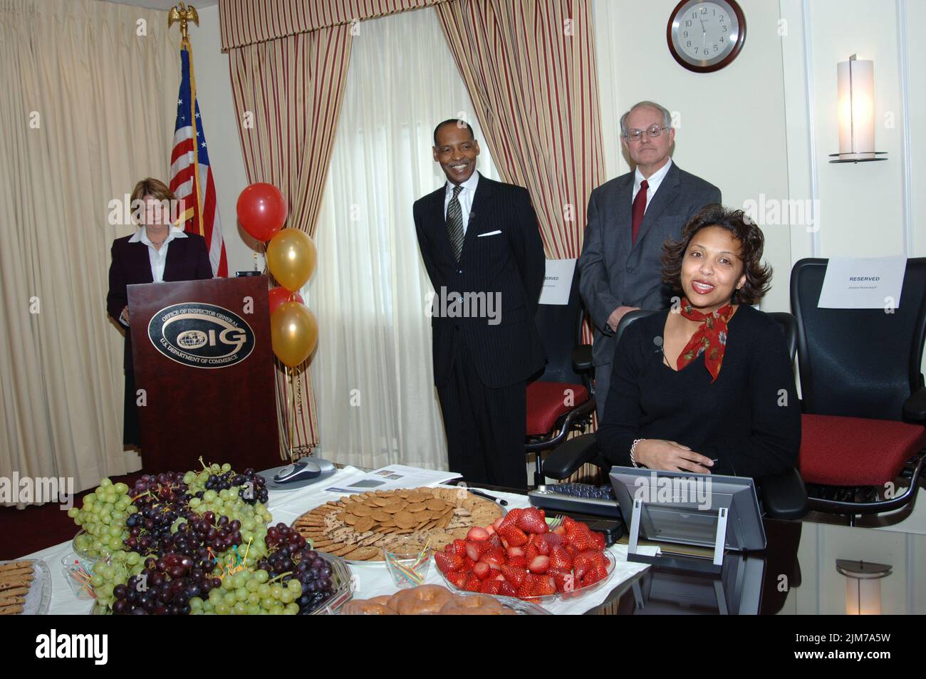 Office of Inspector General - Ribbon Cutting Stock Photo - Alamy
