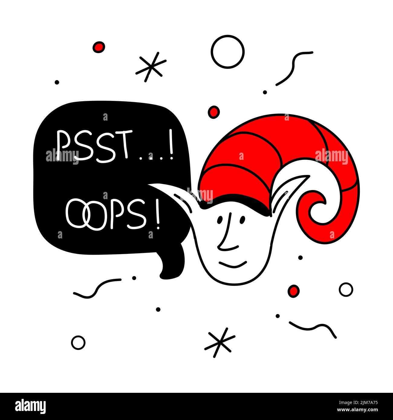 Pssst Stock Vector Images - Alamy