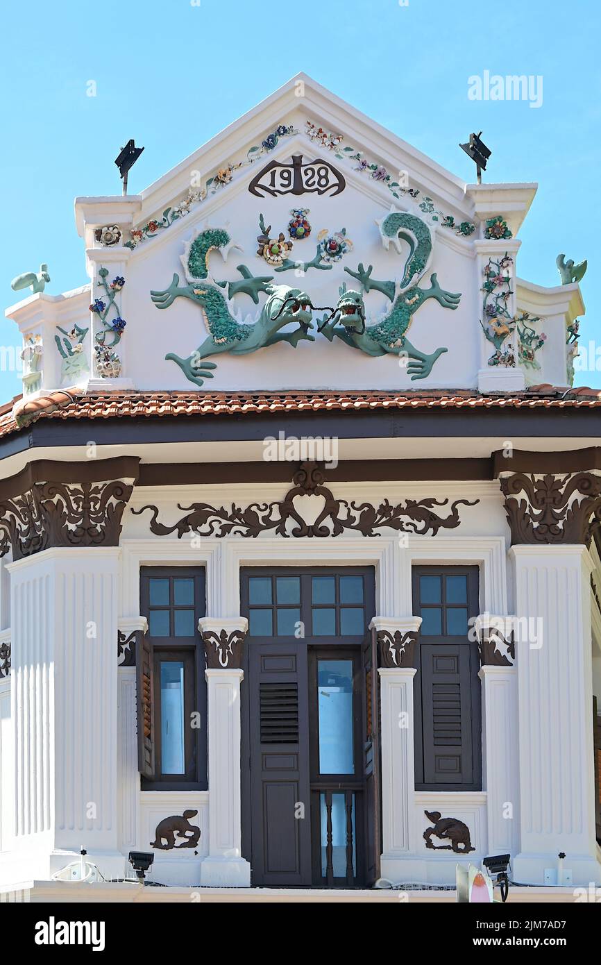 Straits chinese architecture hi-res stock photography and images - Alamy