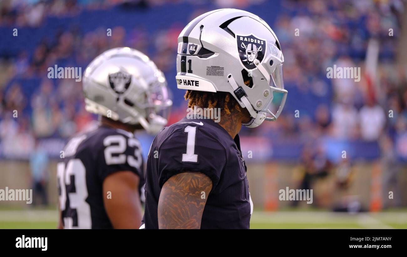 Canton, OH, USA. 4th Aug, 2022. Tyron Johnson #1 during the ...