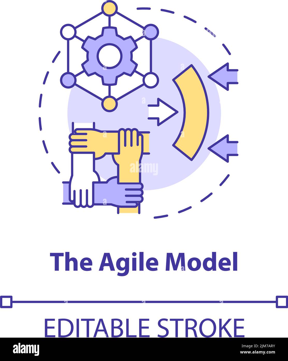 Agile model concept icon Stock Vector Image & Art - Alamy Agile model concept icon Stock Vector Image & Art - Alamy