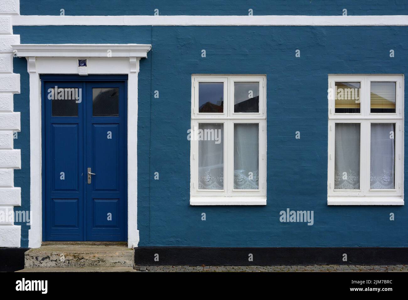 Two windows and a door hi-res stock photography and images - Alamy