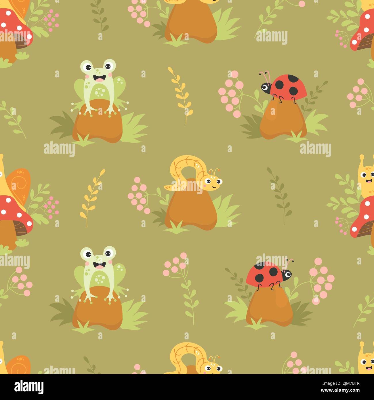 Frog insects Stock Vector Images - Alamy